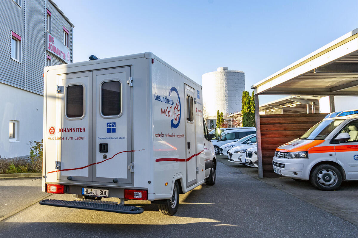 Gesundheitsmobil impft