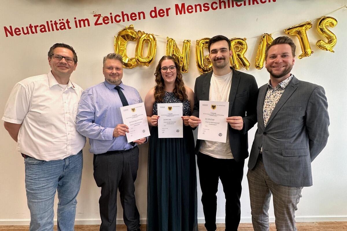 Herzlichen Glückwunsch zum bestandenen Notfallsanitäter-Examen! 🎉🚑