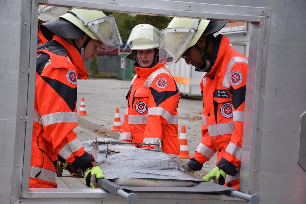 Erste-Hilfe-Wettkampf der Johanniter: Gaffen ausnahmsweise erlaubt