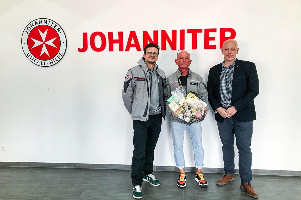 40 Jahre für die Johanniter im Einsatz!