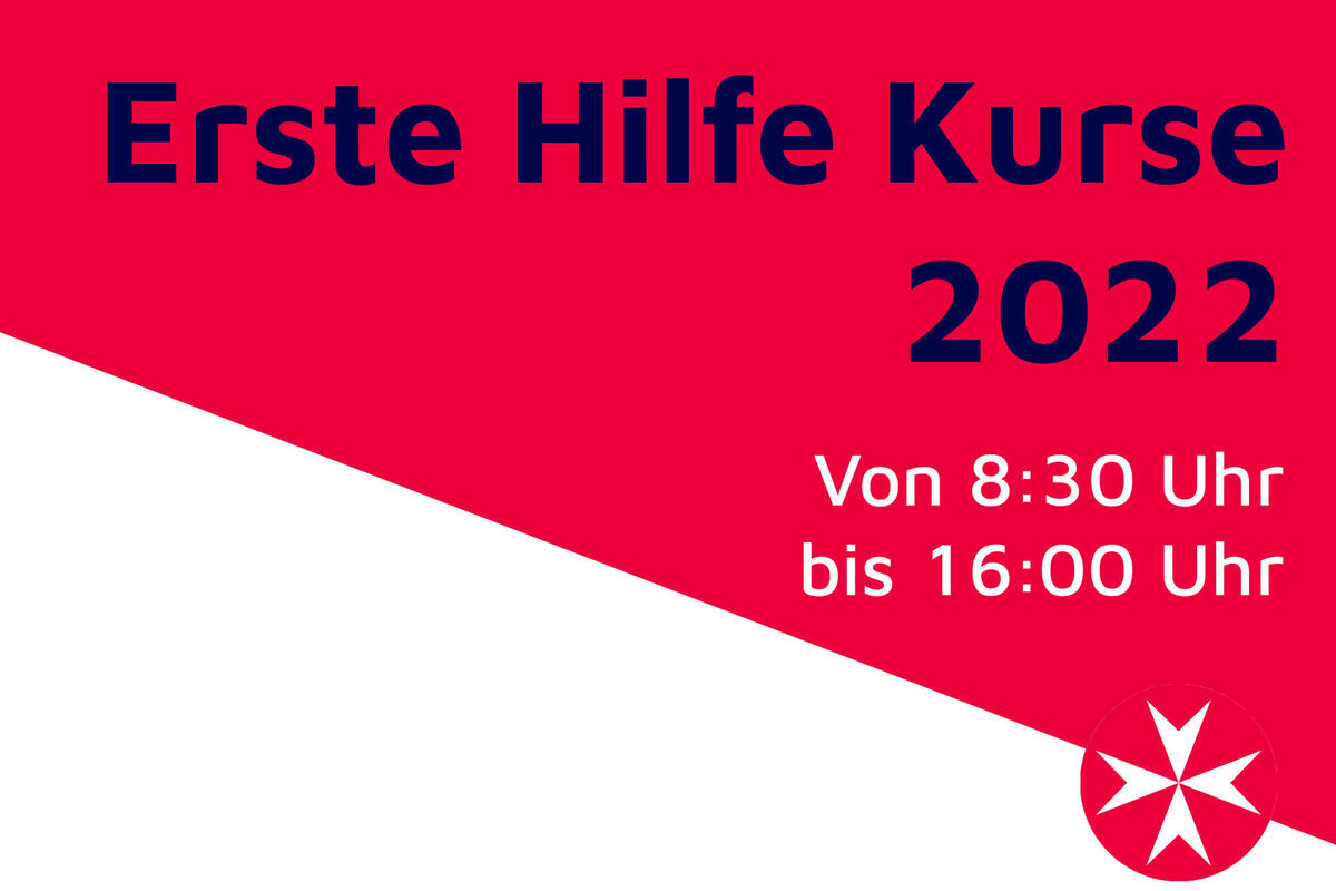 Erste Hilfe Kurse 2022