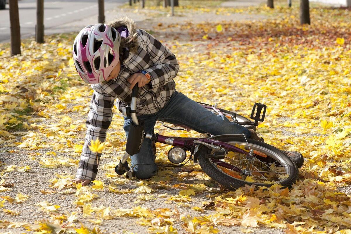 Radfahren in der dunklen Jahreszeit