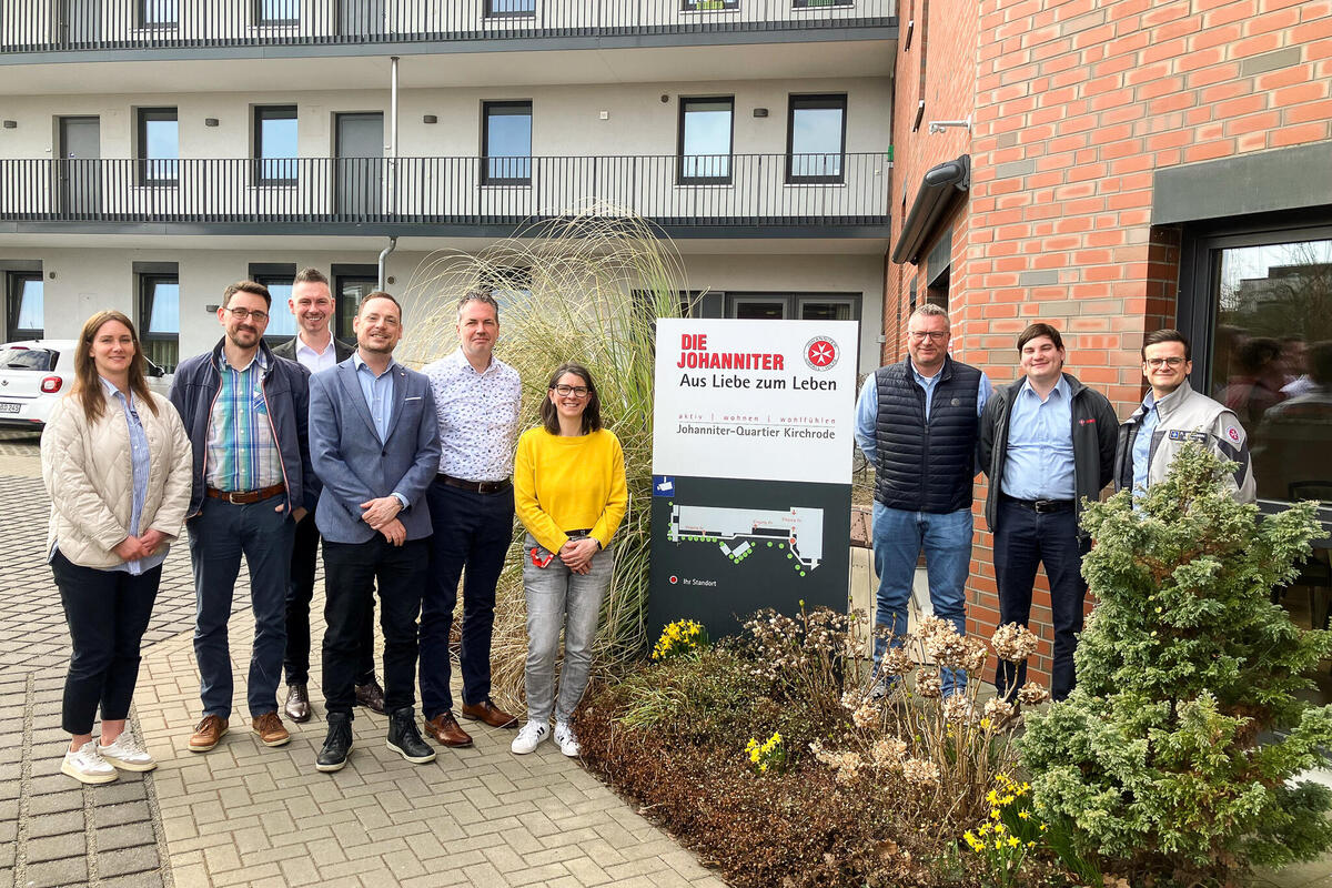 Informative Stippvisite ins Johanniter-Quartier Kirchrode