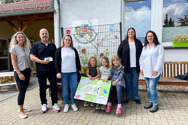 Spende für die Kita Hoppetosse