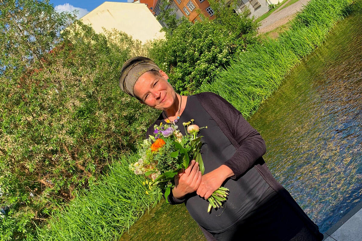 Anne-Marie Störger in die Mutterzeit verabschiedet